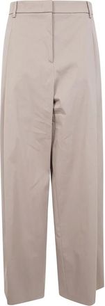 N&deg;21 Femme, Pantalons, Beige, Taille: 38 FR Canvas Wide Leg Pants