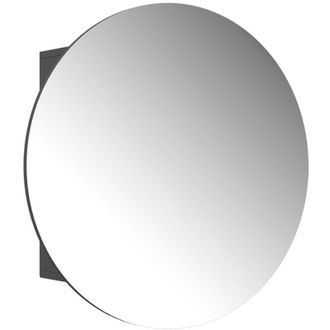 Vicco Armoire de toilette Loki, Anthracite, 70x70cm avec 2 compartiments, Vicco
