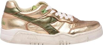 Diadora Femme, Chaussures, Jaune, Taille: 39 EU B.560 Metallic