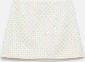 Dorothee Schumacher Minirock aus besticktem Duchesse