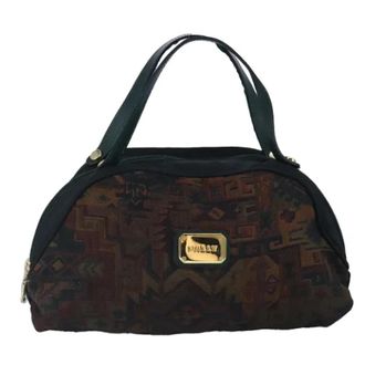 Bally Pre-owned Canvas Handtaschen - - Pre-owned - Damen - Braun - ONE SIZE