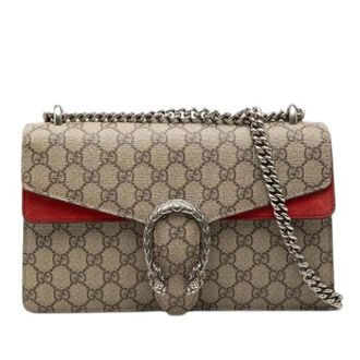 Gucci Sac bandouli&egrave;re Dionysus Pre-owned - Femme - Pre-owned - Beige - Taille: ONE Size