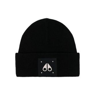 Moose Knuckles Logo-patch Wool Beanie