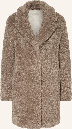 Lilienfels Lilienfels Teddyfell-Mantel beige