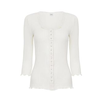 Chlo&eacute; Damen, Strickwaren, Wei&szlig;, MGr&ouml;&szlig;e
