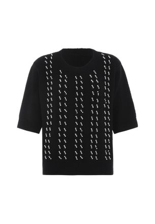 Faina Pullover Damen schwarz