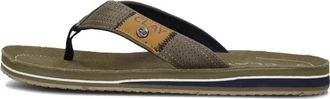 Clay Gr&uuml;ne Leder Look Hausschuhe - - Shoes - Herren - Gr&uuml;n - 43 EU