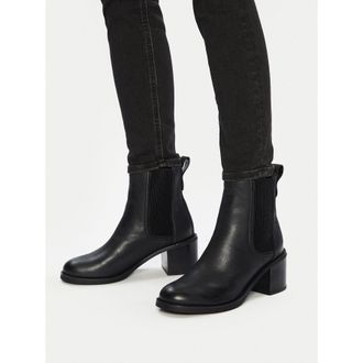 Clarks Stiefeletten Clarks Chamberly Top 26179551 Schwarz