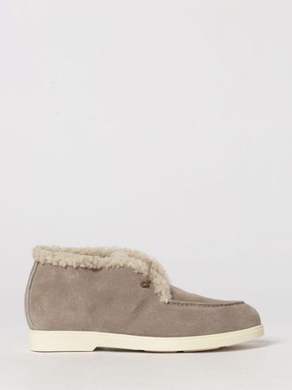 Fabiana Filippi Bottines chukka en daim avec doublure en shearling
