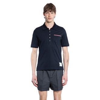 Thom Browne Fine Mercerized Piqu&eacute; Polo Shirt