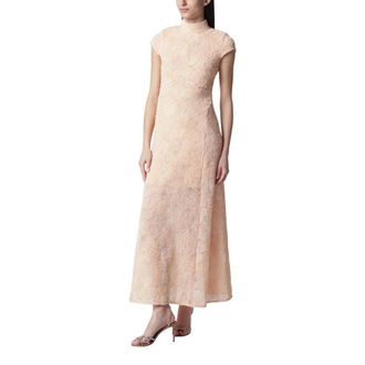 Rotate Rotate Birger Christensen, Femme, Robes, Beige, Taille: 40 FR Robe