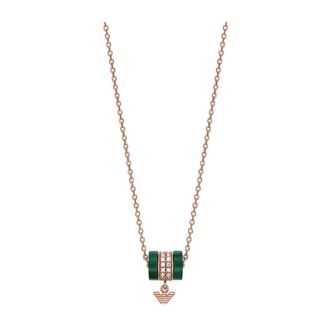 Emporio Armani Halskette mit beweglichem Anh&auml;nger - - Accessories - Damen - Gelb - ONE SIZE