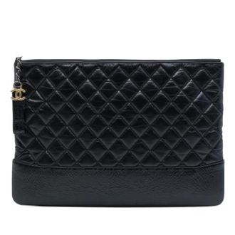 Chanel Pre-owned Leder chanel-taschen - - Pre-owned - Damen - Schwarzk - ONE SIZE