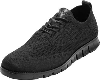 Cole Haan Herren Zerogrand Stitchlite Oxfords, (Black), 45 EU