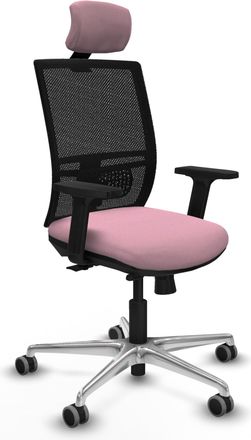 Piqueras y Crespo Yunquera 8-Stunden-Schreibtischstuhl mit 2D-Armen, h&ouml;henverstellbarer Lendenwirbelst&uuml;tze und h&ouml;henverstellbarem Kopfteil, ausgestattet mit Syncro/Tras