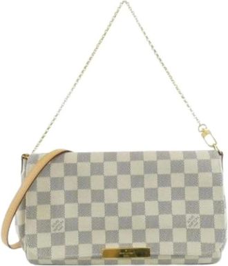 Louis Vuitton Sac bandouli&egrave;re Favorite MM Pre-owned - Femme - Pre-owned - Blanc - Taille: ONE Size