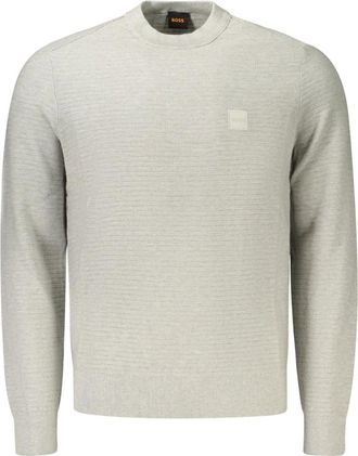 HUGO BOSS Anion_S Pull - Homme - Pulls - Gris - Taille: S