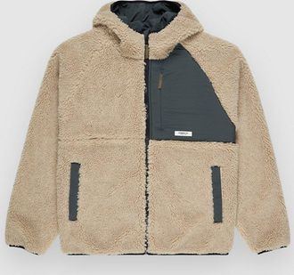 Element Wolfe Sherpa Jacke oat milk