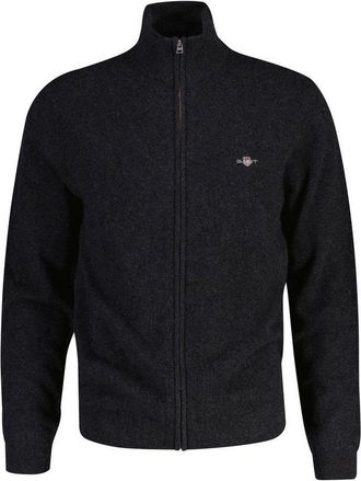 GANT Sweatshirt Herren Strickjacke Wolle