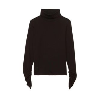Ines De La Fressange Mireille Rollkragenpullover - - Blouses & Shirts - Damen - Schwarzk - XL