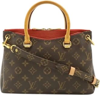 Louis Vuitton Pre-owned Monogram Pallas BB Handbag M41241 - Femme - Pre-owned - Brun - Taille: ONE Size
