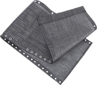 Soimiss Erweiterter Breiter Ersatzstoff Für Klapp-liegestuhl Wetterfester Grauer Outdoor-sitzbezug Für Patio Lounge Stühle Leicht Zu Reinigen Faltbar Und Mode