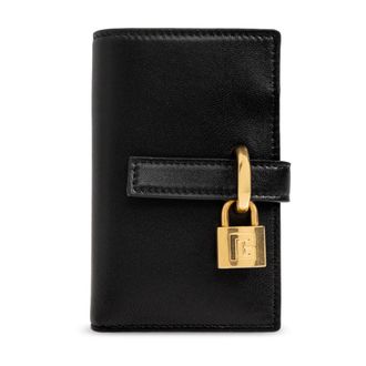 Balmain Femme, Accessoires, Noir, Taille: ONE Size Portefeuille en cuir