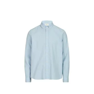 Les Deux Chemise &agrave; col am&eacute;ricain en coton et lin