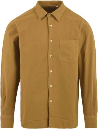 Aspesi Homme, Chemises, Beige, Taille: XL Trattamento Old Shirt