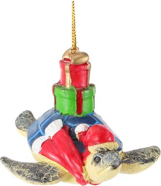 TOPBATHY Schildkr&ouml;te Meeresschildkr&ouml;ten-baumspitze Weihnachtsdekoration Mit Meeresschildkr&ouml;ten -weihnachtsschmuck Meeresschildkr&ouml;te Weihnachtsschmuck Harz