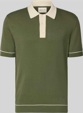 GANT Slim Fit Poloshirt mit Logo-Stitching