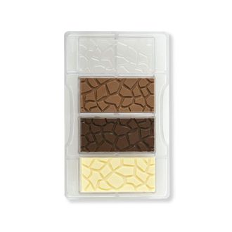 Decora 0050129 PRALINENFORM T&Auml;FELCHEN SCHILDPATTMUSTER