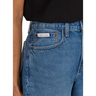 Calvin Klein Short droit en denim de coton