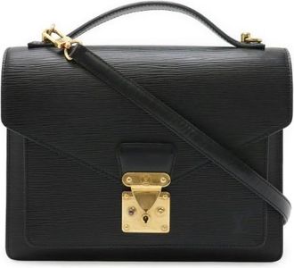 Louis Vuitton Pre-owned Epi Monceau Handbag M52122 - Femme - Pre-owned - Noir - Taille: ONE Size