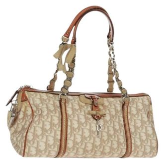 Dior Pre-owned Vintage Boston Bag - - Pre-owned - Damen - Beige - ONE SIZE