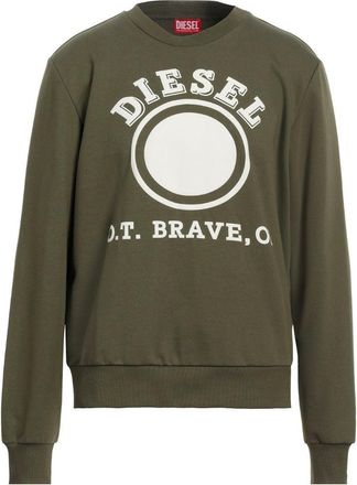 Diesel Sweatshirt f&uuml;r Herren, Logo (Gr&uuml;n)