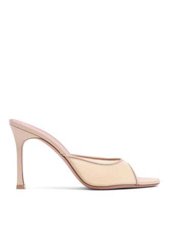 Amina Muaddi Mules - Beige
