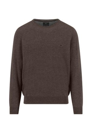 Fynch-Hatton Strickpullover O-Neck, Merino Cashm