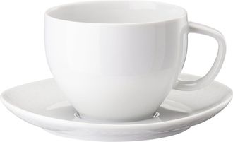 Rosenthal Junto Weiss Kombitasse mit Untertasse