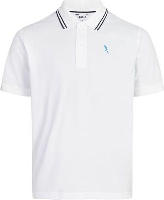 Aigle Polo &agrave; manches courtes en coton m&eacute;lang&eacute;