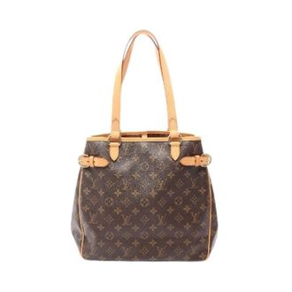Louis Vuitton Pre-owned Batignolles Vertical Monogram Coated Canvas Tote Bag - - Pre-owned - Damen - Braun - ONE SIZE