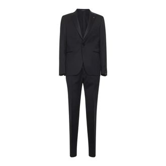 Tagliatore Single Breasted Suits - - Suits - Herren - Blau - M