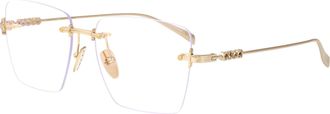 Gucci GG1938O Gold Metal Eyeglasses - Gold