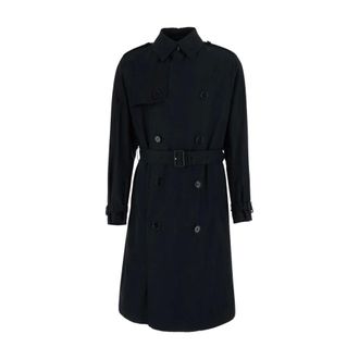 HUGO BOSS Trench avec ceinture - Homme - Manteaux - Noir - Taille: L