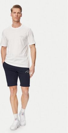 Jack & Jones Jack & Jones Set T-Shirt und Shorts College 12298226 Wei&szlig; Regular Fit