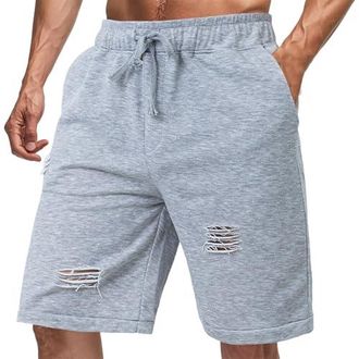 Generic Short d&eacute;t&eacute; noir pour homme - Short de sport avec poches - Pantalon chino de sport pour homme - Pantalon de travail cargo - Pantalon de golf - Taille &eacute;