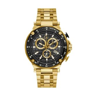 Guess Homme, Accessoires, Jaune, Taille: ONE Size Spirit Sport Chrono Metal