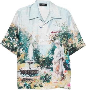 Amiri Printed Short-sleeve Shirt
