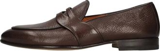 Santoni Homme, Chaussures, Brun, Taille: 42 1/2 EU Santoni Chaussures plates Marron