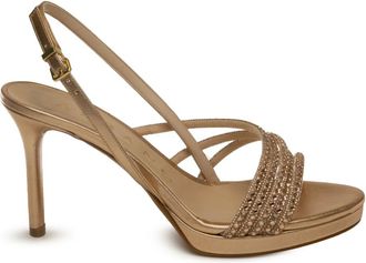 Albano Femme, Chaussures, Rose, Taille: 36 EU Sandales &agrave; talon haut 5579